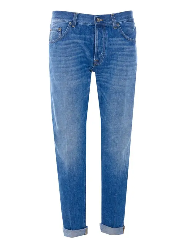 DONDUP Icon Straight-leg Jeans - Blue