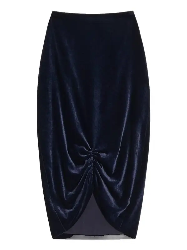 Valentino Garavani Velvet Skirt - Black