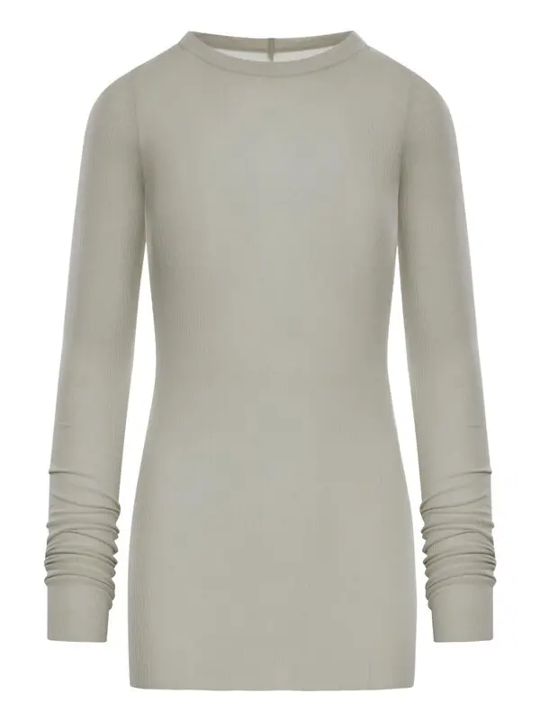 Rick Owens Long Sleeve Knitted T-shirt - No