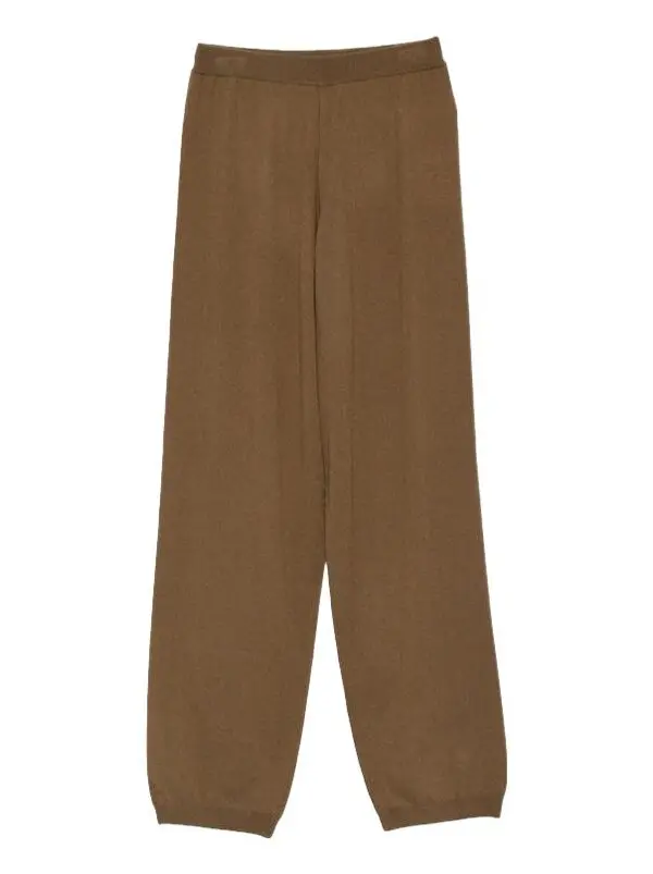 THE FRANKIE SHOP Elastic Waistband Casual Pants - Green