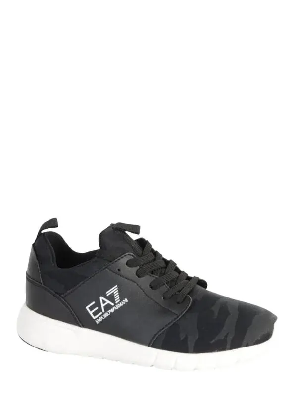 EA7 Tie Casual Sports" Sneakers - Black