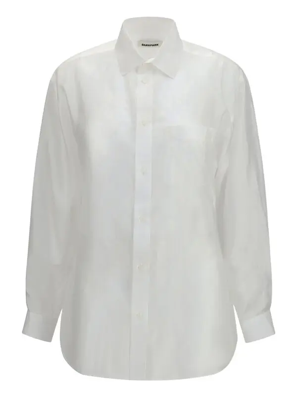 DARKPARK Relaxed Gauze Shirt - White