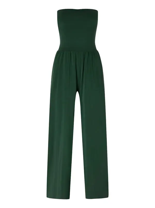 ERES Dao High-waisted Trousers - Green
