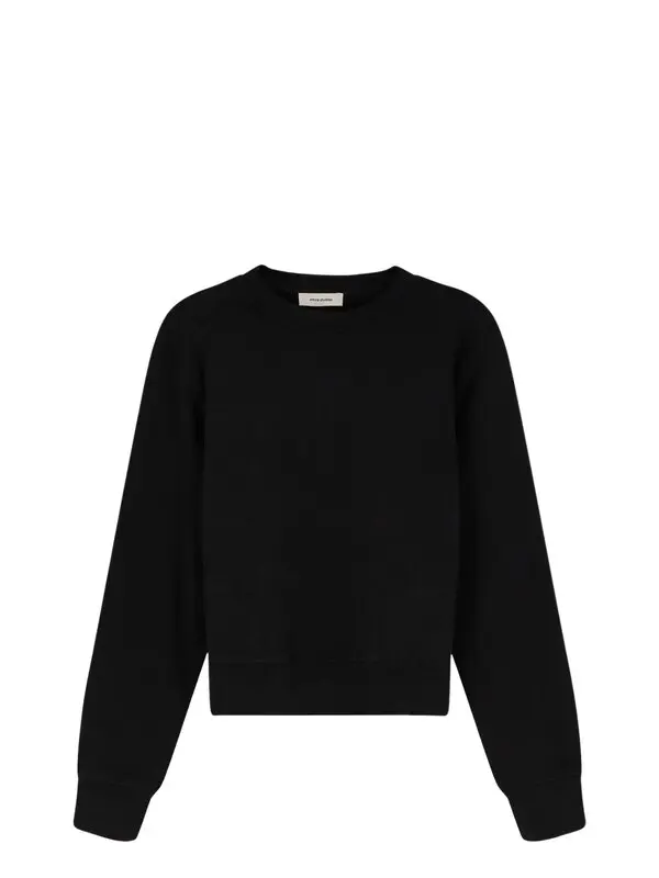 ENTIRE STUDIOS Embossed Crew Neck Sweatshirt - Black