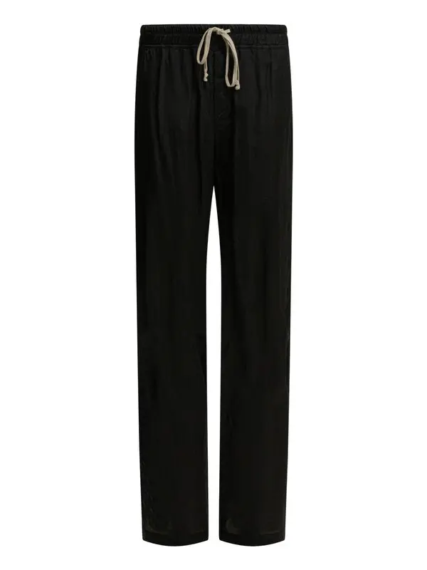 Rick Owens Dietrich Drawstring Pants - Black