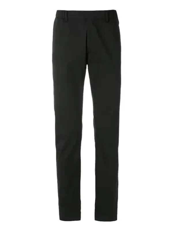 Hugo Boss Logo Detail Casual Pants - Black