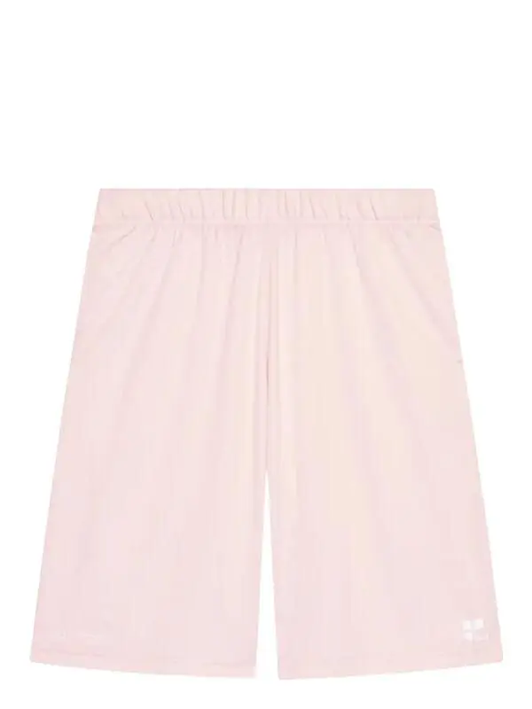 COURREGES Courrèges Logo Detail Drawstring Shorts - Pink