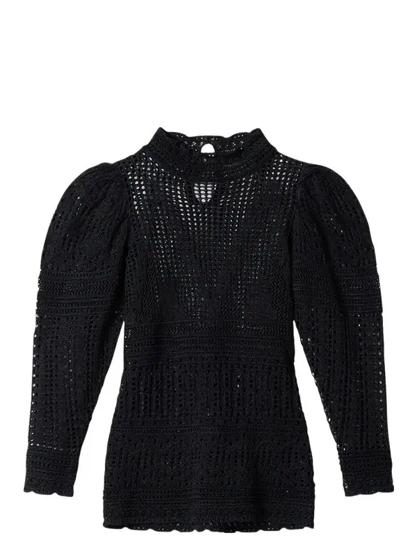 Isabel Marant Étoile Dahara Openwork Jumper - Ebony