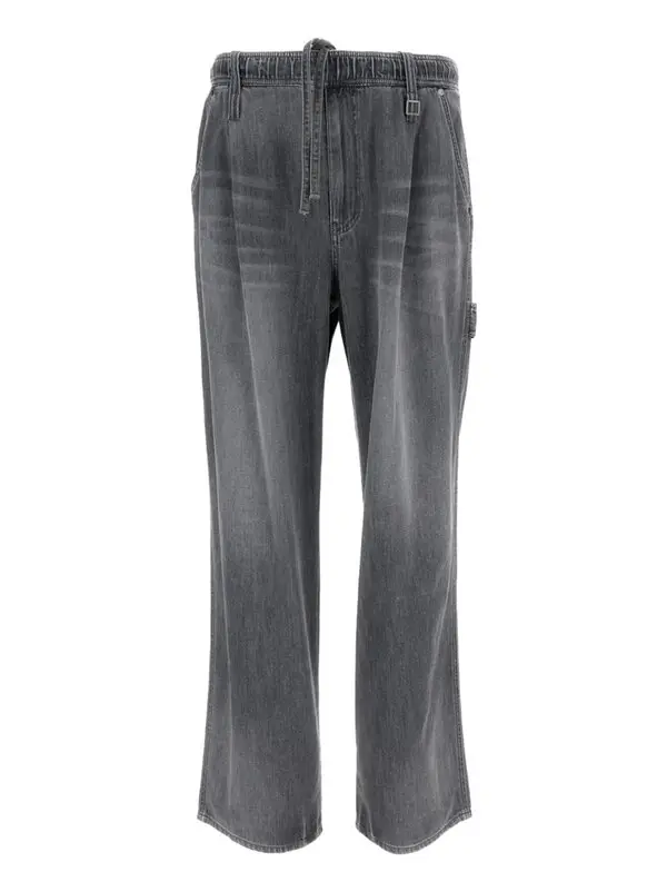 WOOYOUNGMI Pleated Jeans - Black
