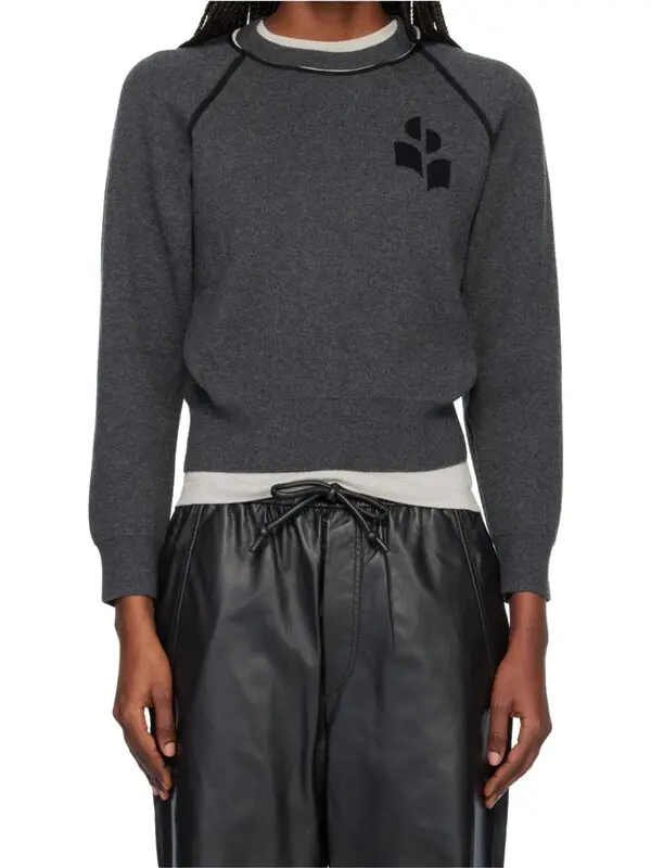 Isabel Marant Étoile Loriby Long-sleeved Sweater - Black