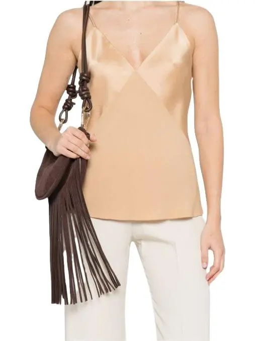 FORTE_FORTE V-neck Camisole - Nude