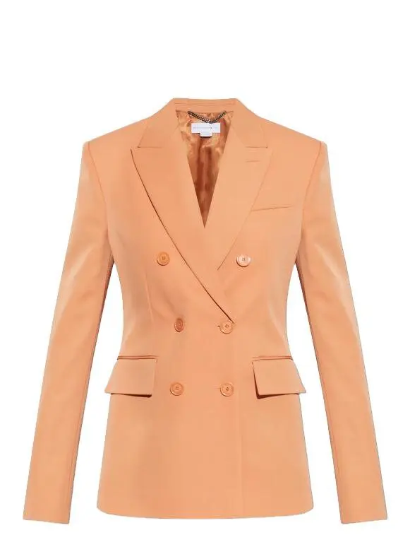 Stella McCartney Double-breasted Blazer - Orange