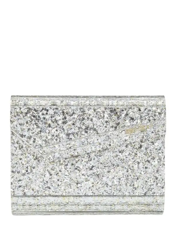 JIMMY CHOO Logo Mini Crossbody Bag - White