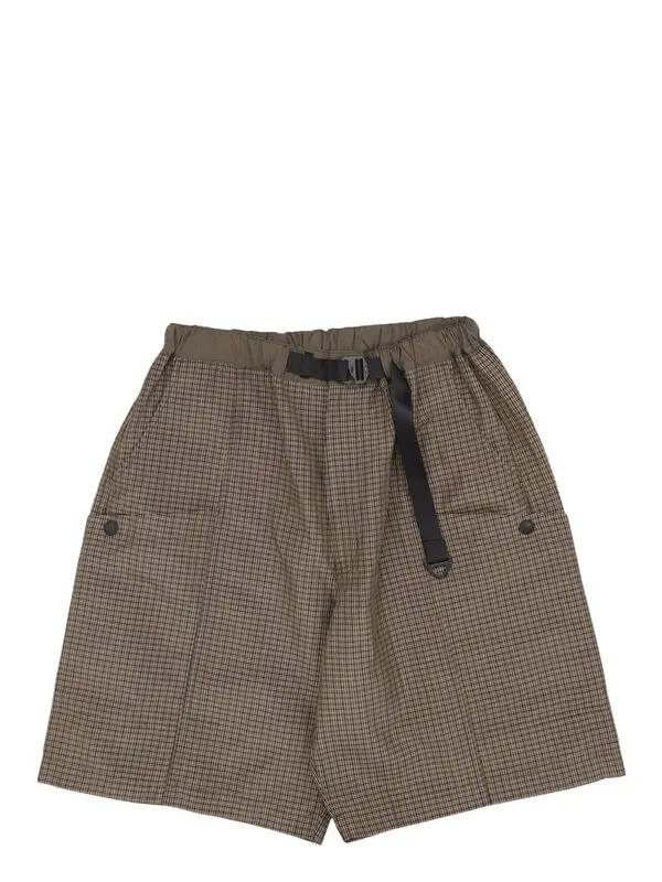 Comme Des Garçons Plaid Relaxed Fit Shorts - Multicolor