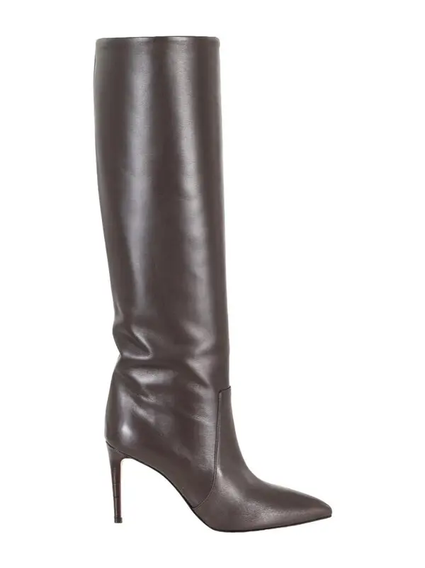 Paris Texas Stiletto Heeled Boots - Black
