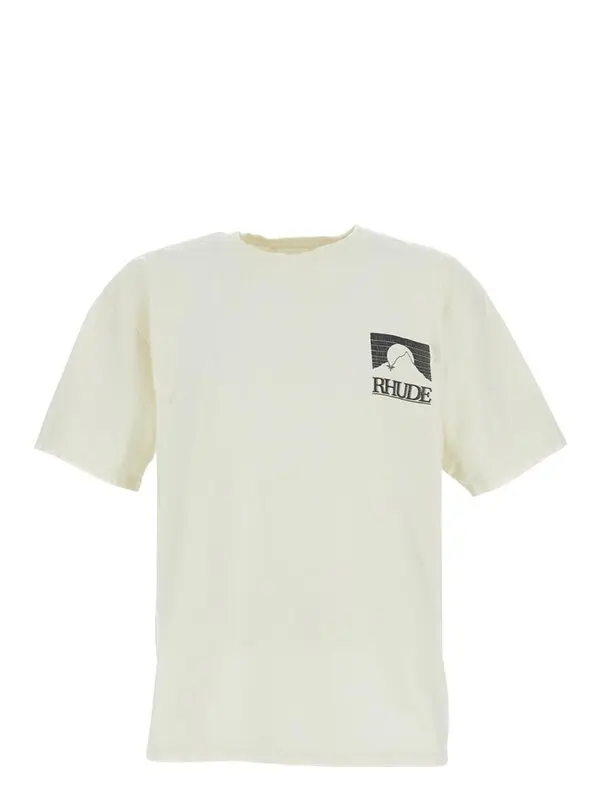 Rhude Graphic Short Sleeved T-shirt - White