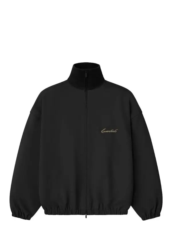 Fear Of God Signature Full Zip Track Jacket - Vintage Black