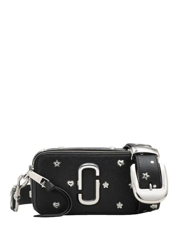 Marc Jacobs Mini Icon Stud Snapshot Bag - Black