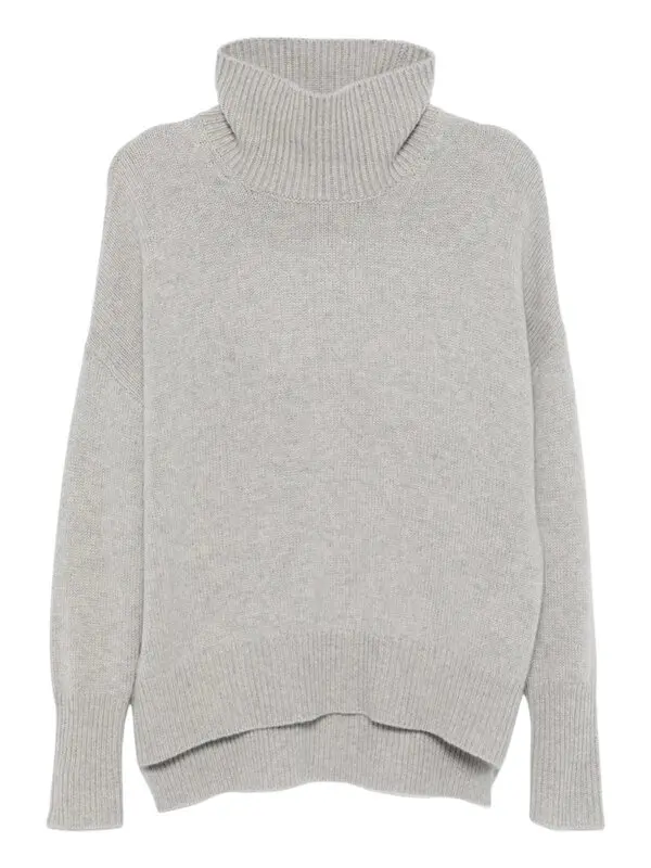 LISA YANG Heidi Cashmere Sweater - Medium Gray