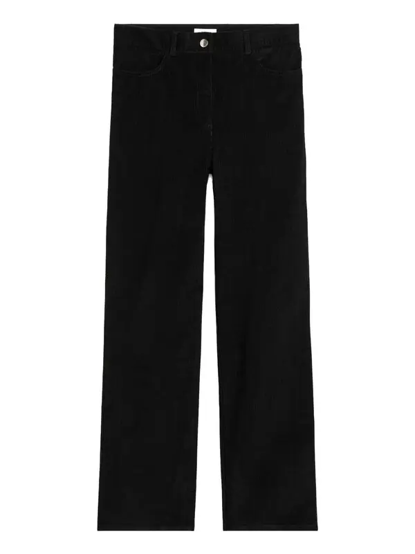TOTEME Corduroy Trousers - Black