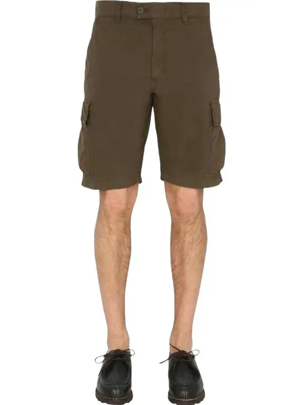 Aspesi Cargo Bermuda Shorts - Brown