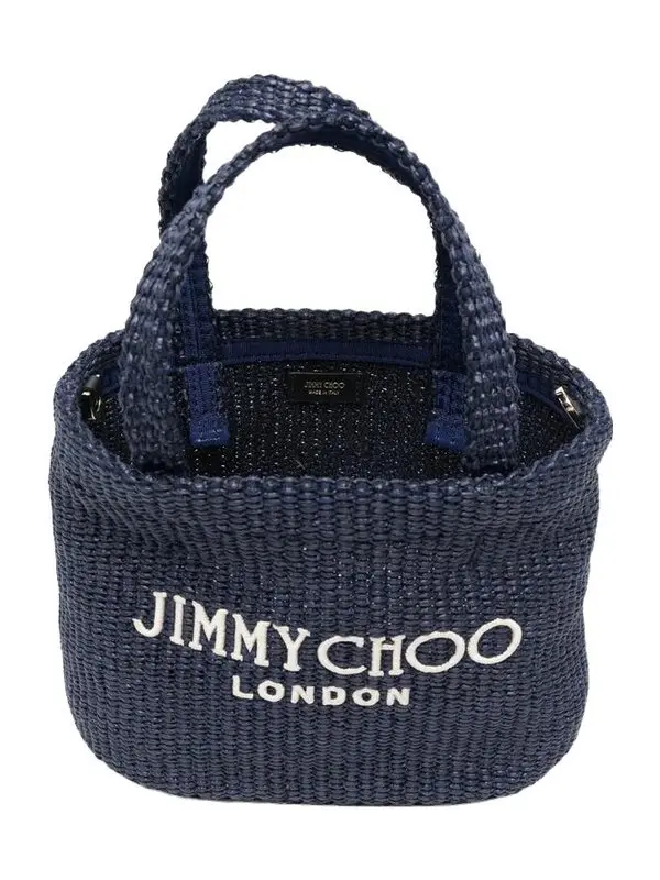 JIMMY CHOO Logo Tote Bag - Black