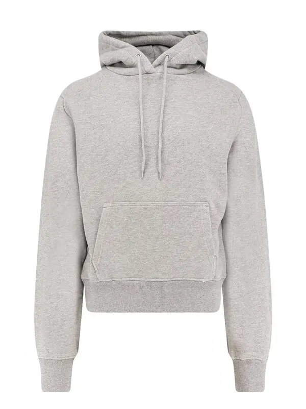 ENTIRE STUDIOS Drawstring Kangaroo-pocket Hoodie - Grey