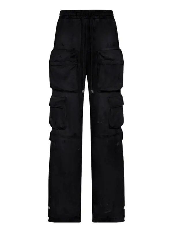 Amiri Distressed Cargo Jeans - Black