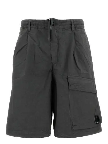 C.P. COMPANY Microreps Cargo Shorts - Black