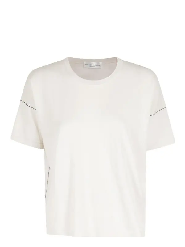 ROBERTO COLLINA Short Sleeve T-shirt - White
