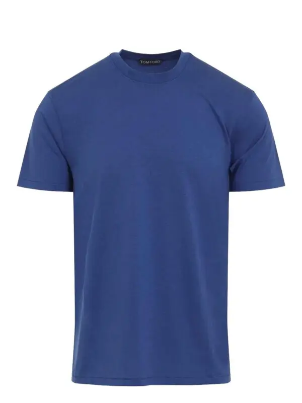 TOM FORD Crewneck T-shirt - Blue
