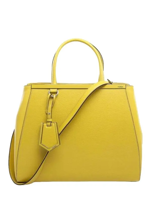Fendi Top Handle Handbag - Yellow