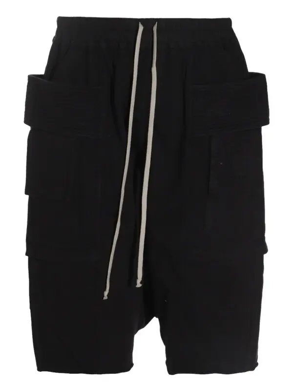 Rick Owens Drawstring Shorts - Black