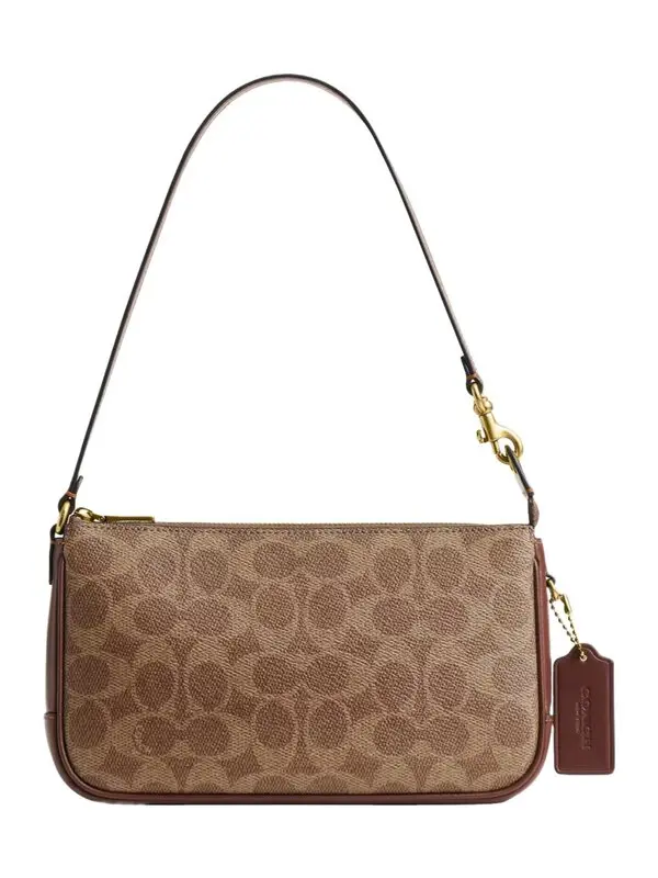COACH Plaza Shoulder Bag - Brown