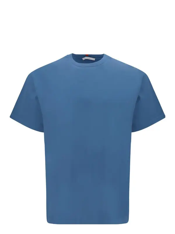 Givenchy Logo Patch Crewneck T-shirt - Blue