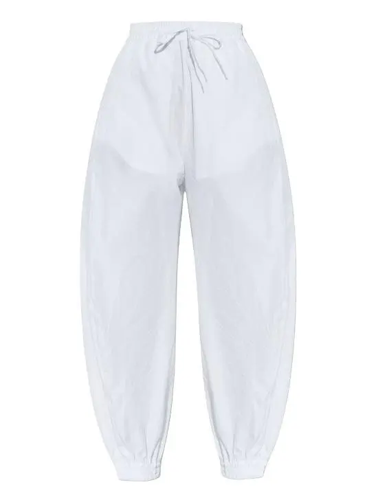 RÓHE Balloon Drawstring Pants - White