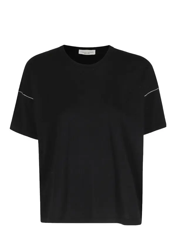 ROBERTO COLLINA Short-sleeved T-shirt - Black