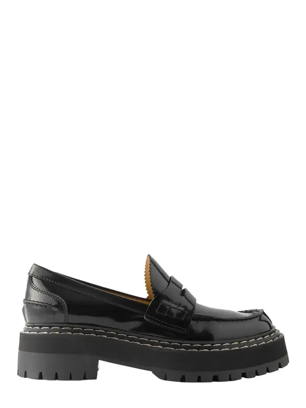 Proenza Schouler Platform Loafers - Black
