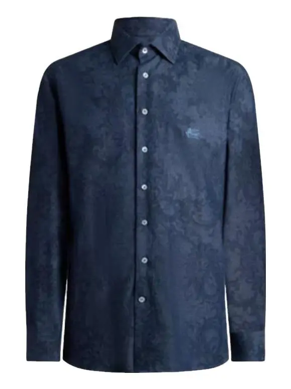 Etro Paisley Ramage Shirt - Blue