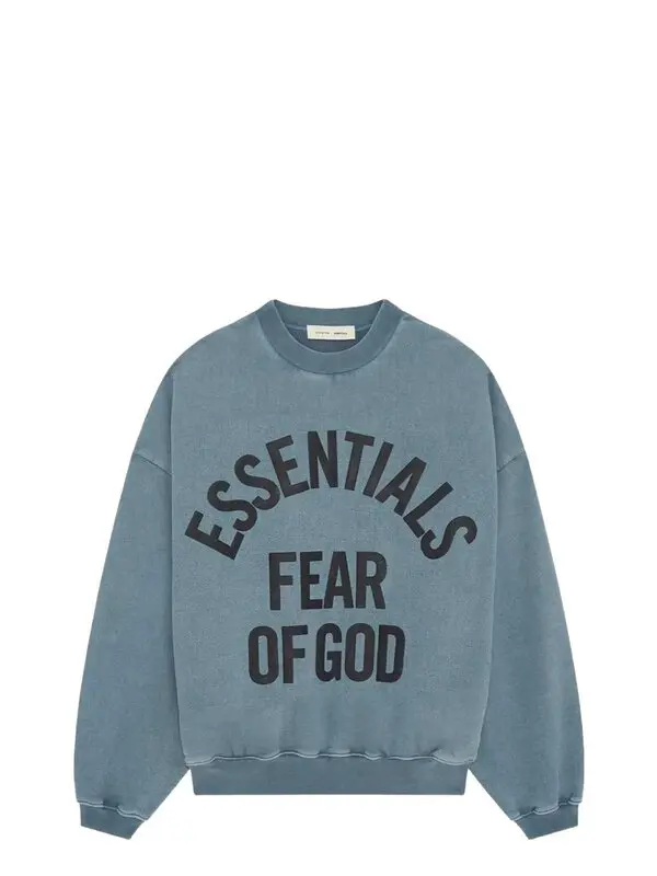 Fear Of God 90s Crewneck Sweatshirt - Gray