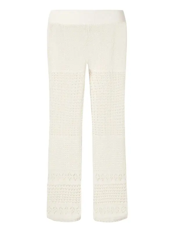 ERES Emblème Crochet Trousers - Off White