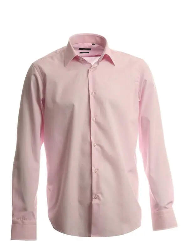 Hugo Boss Lapel Button Shirt - Nude
