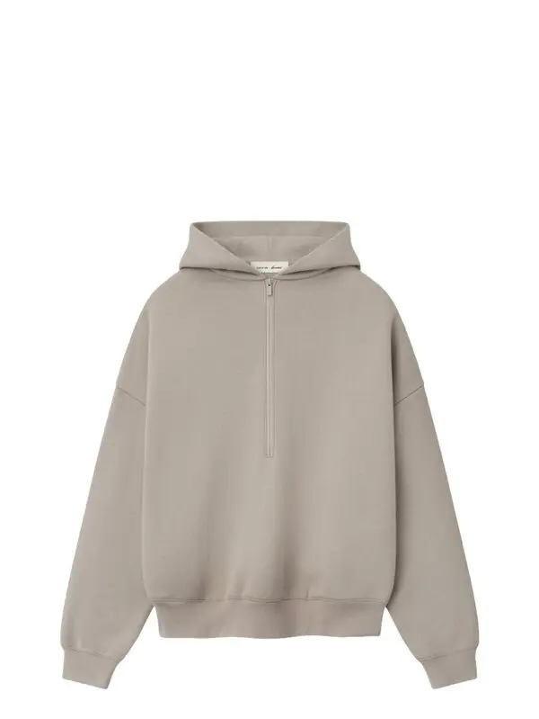 Fear Of God Property Lounge Half Zip Hoodie - Nude