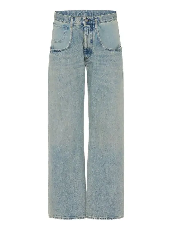 MAISON MARGIELA Wide-leg Jeans - Light Blue