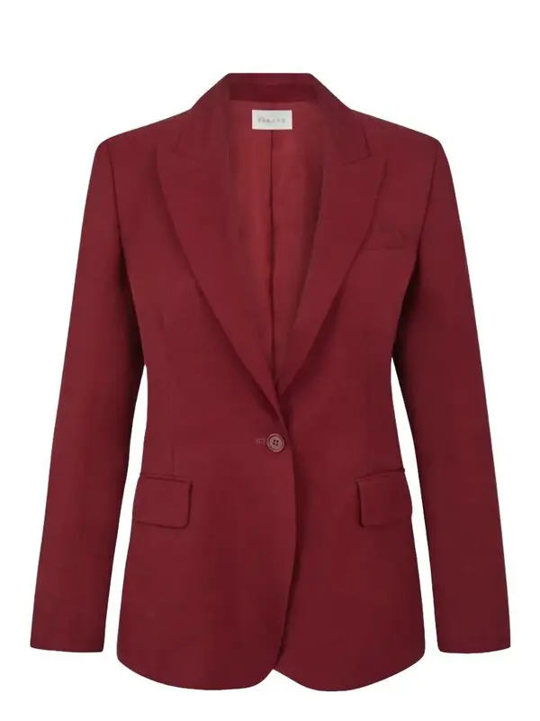 P.a.r.o.s.h Single-breasted Peak-lapel Blazer - Red