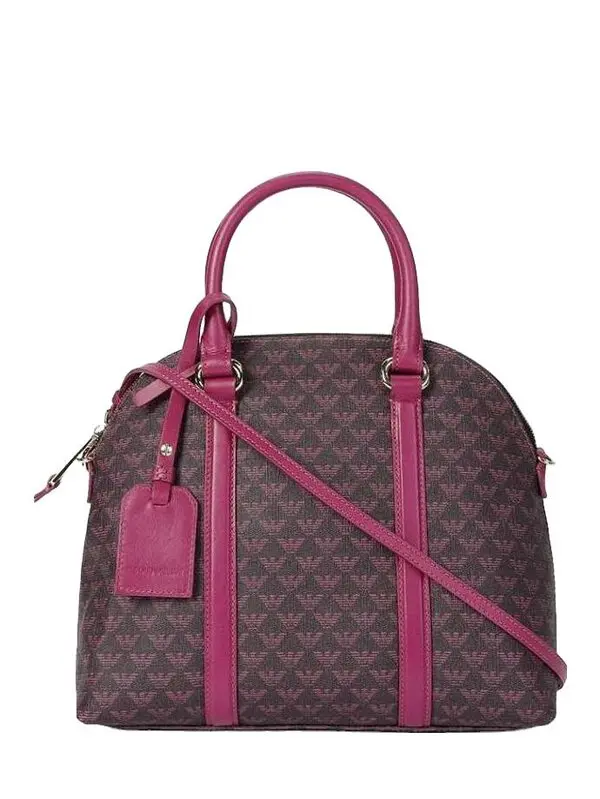 Emporio Armani Logo Detail Handbag - Black