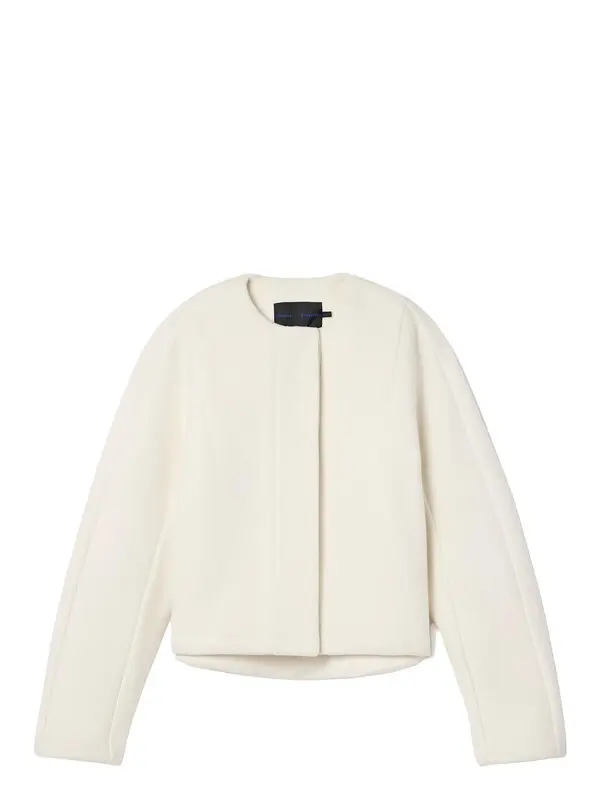 Proenza Schouler Mona Wool-blend Jacket - Off White