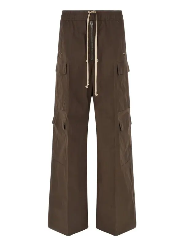 Rick Owens Wide-leg Cargo Trousers - Brown
