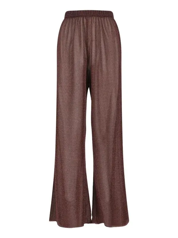 Oseree Lumire Wide-leg Pants - Red