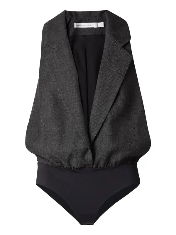 Christopher Esber Facile Collared Jumpsuit - Black